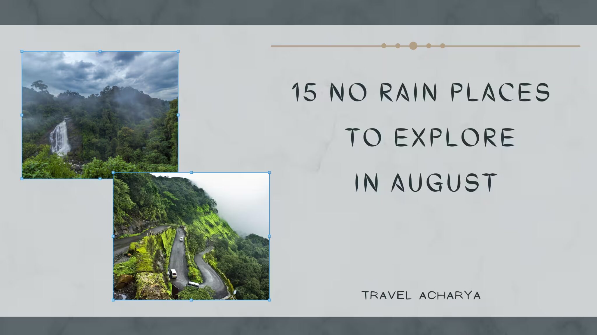 Top 15 No Rain Places in India | Monsoon Free